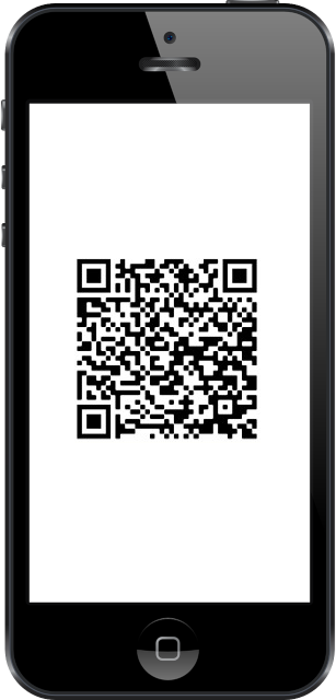 Point the camera at the QR code above